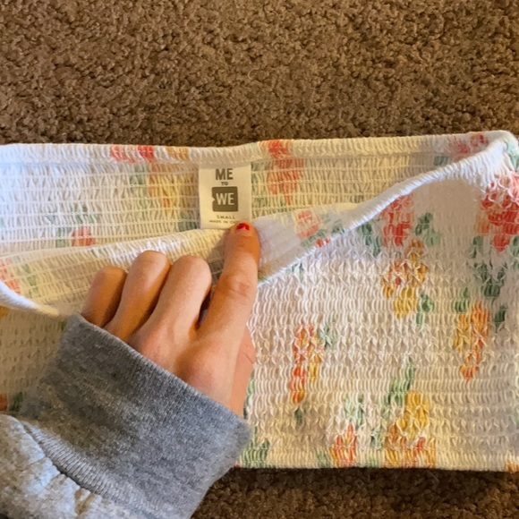 PacSun | Tops | Pac Sun Flower Crop Top | Poshmark